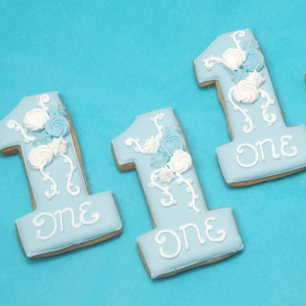 First Birthday Cookies - Whimsical Sweets